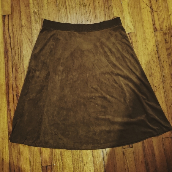 Ruby Rd. | Skirts | Ruby Rd Vintage Suede Skirt | Poshmark
